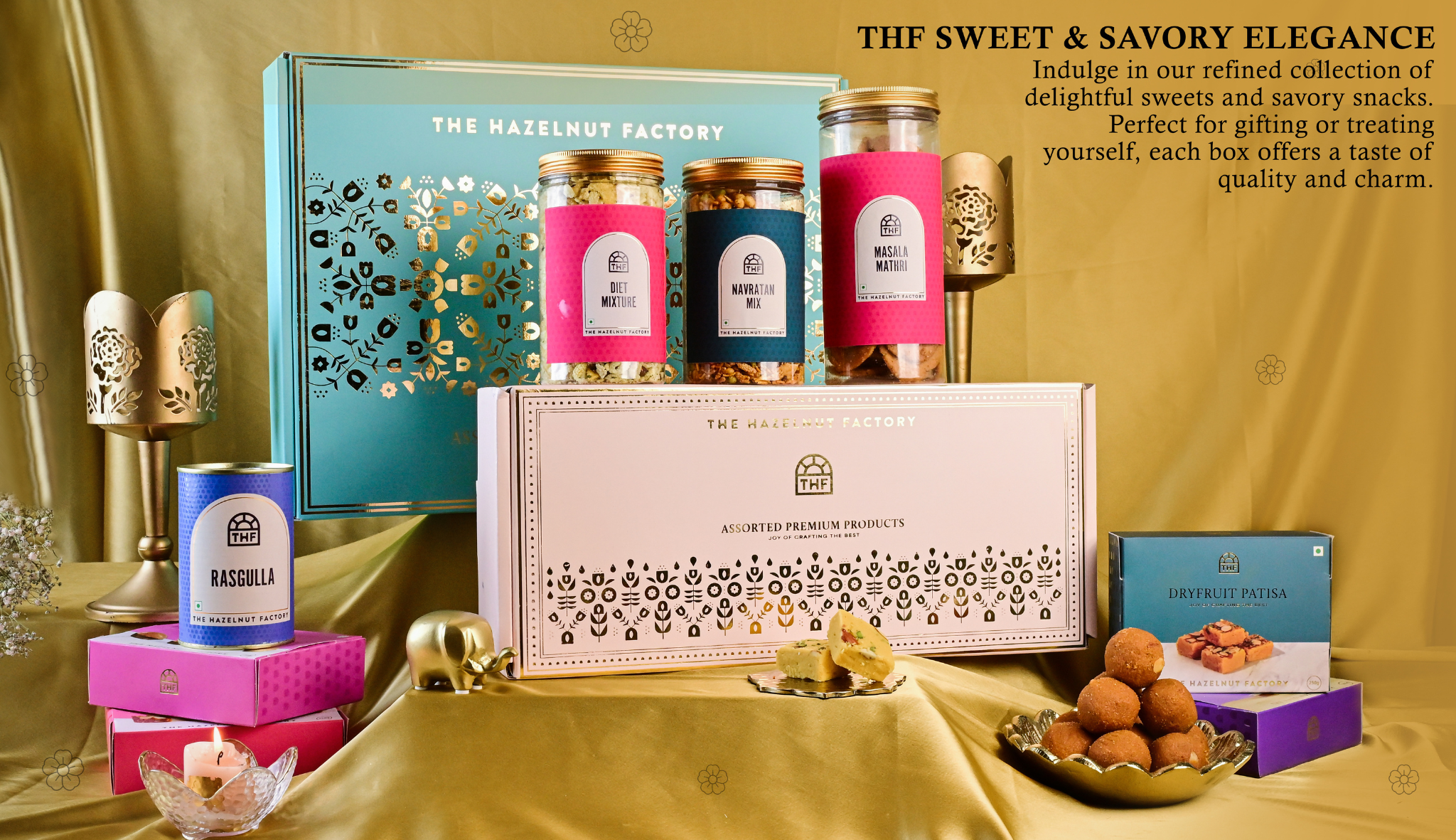 THF SWEETS & SAVOURY ELEGANCE – The Hazelnut Factory